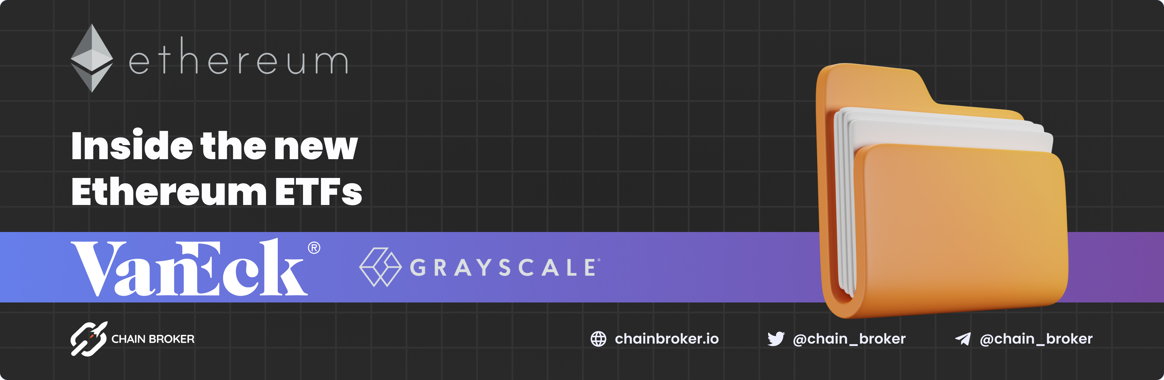 Inside a surge in news about new ETH ETF's | Chain Broker