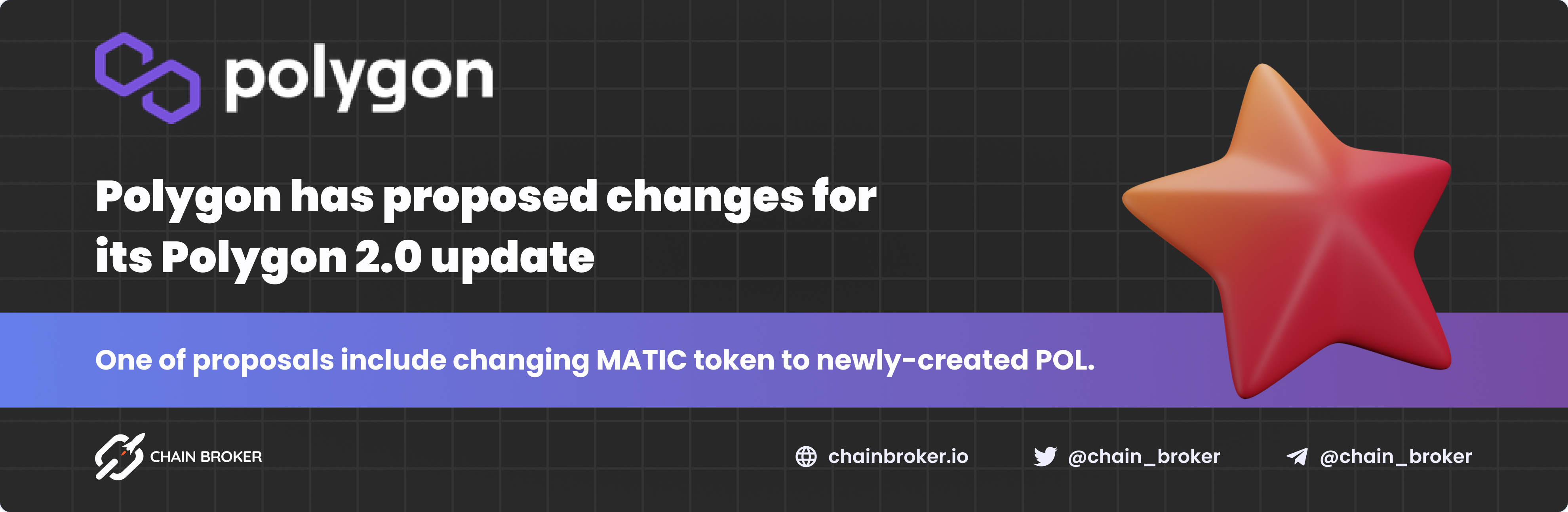Polygon has proposed changes for its Polygon 2.0 update | Chain Broker